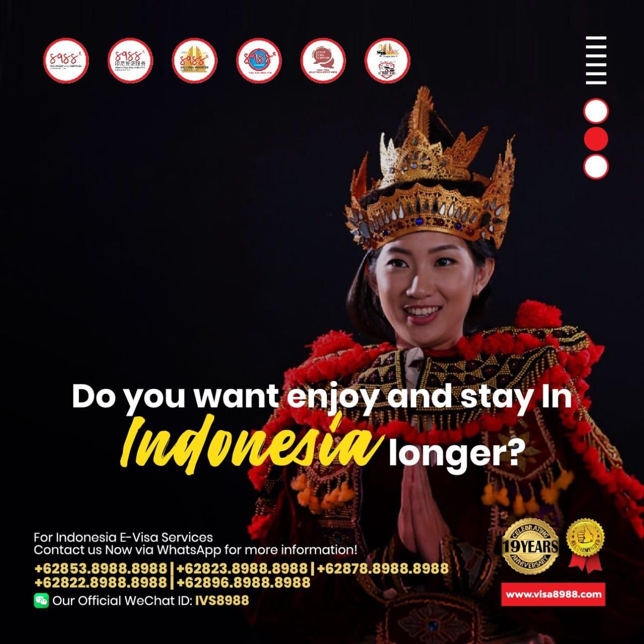 INDONESIA E-VISA C2 - 8988 Indonesia Visa Services